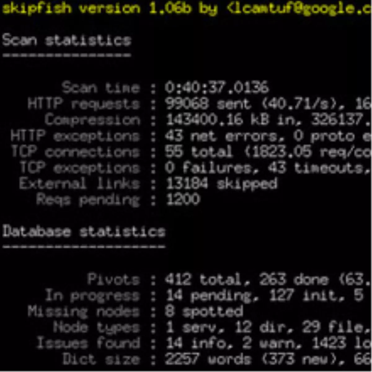 Skipfish: Kodlar Google ile Güvende... - Son Dakika