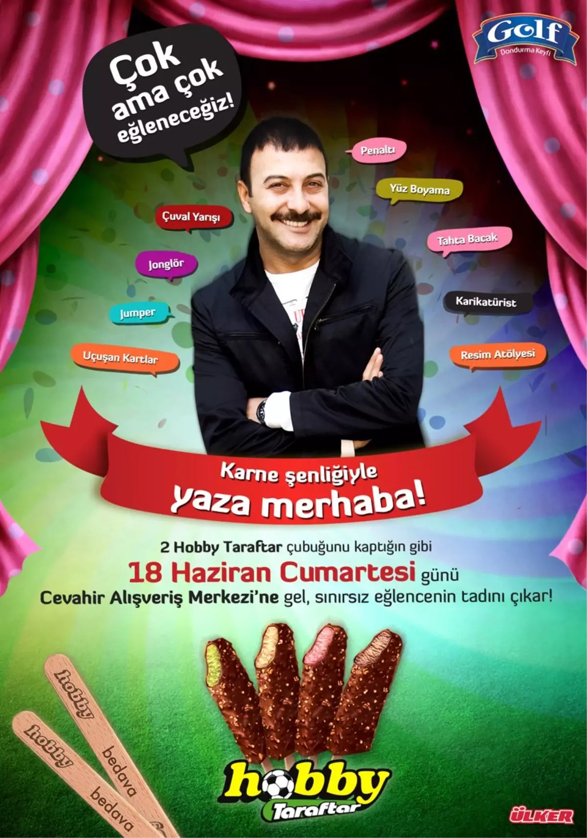 Ülker Golf Hobby Karne Şenliği, Ünlü Oyuncu Hakan Yılmaz İle ...