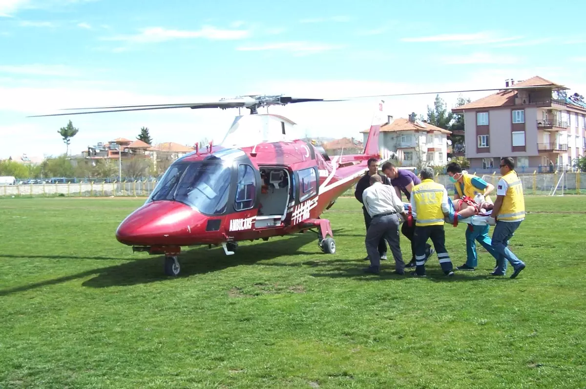 İntihar Etmek İsteyen Gence Hava Ambulansı Desteği - Son Dakika