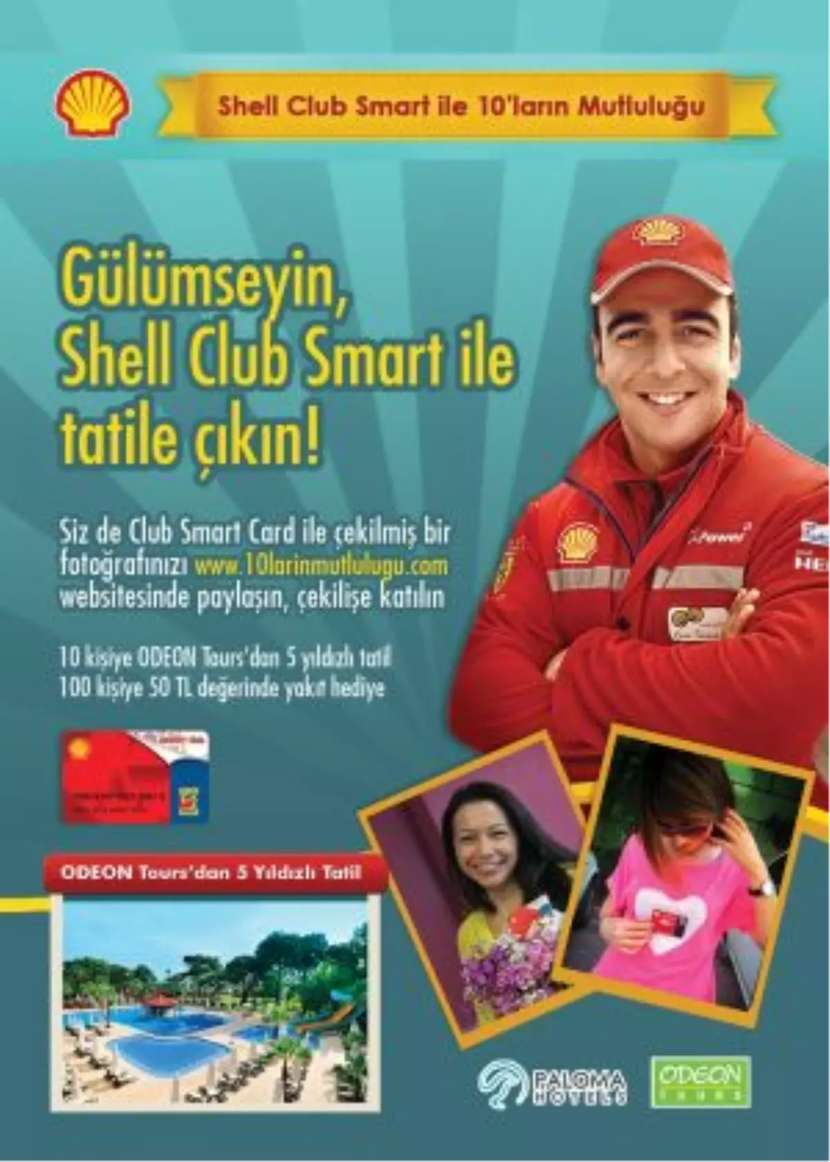 Gülümseyin, Shell Club Smart ile Tatile Çıkın! - Haberler