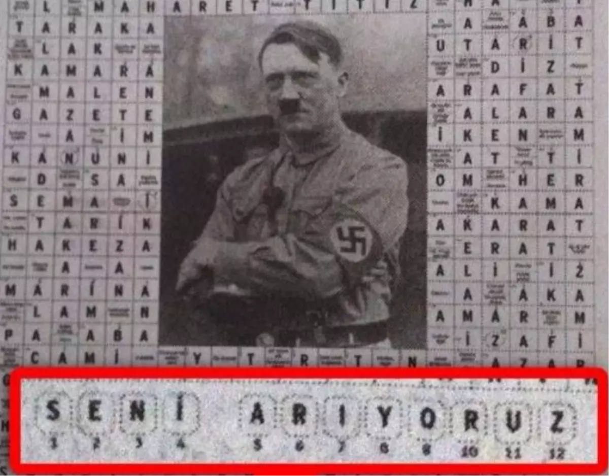 Akit Gazetesinden Adolf Hitler'li Bulmaca - Haberler