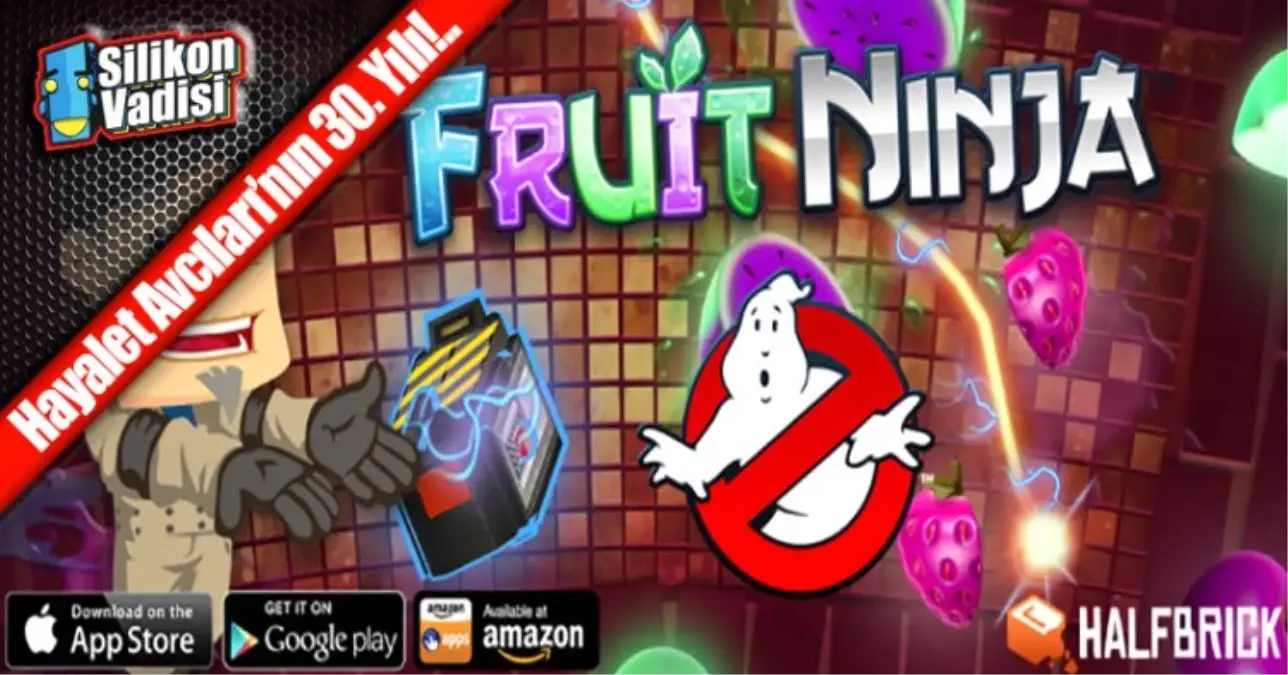 Fruit Ninja, Ghostbusters Güncellemesiyle Geldi! - Son Dakika