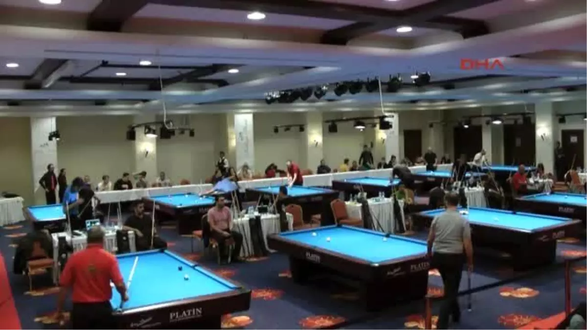 Türkiye Pool Bilardo Şampiyonası 2'nci Etap Müsabakaları, Antalya'nın ...