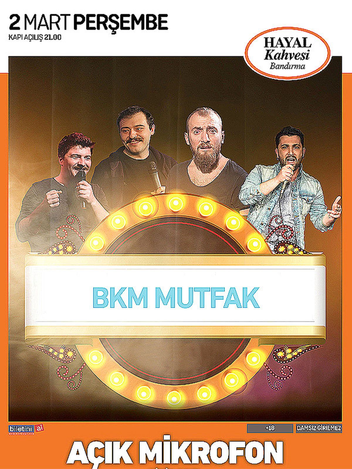 Stand Up – Bkm Mutfak Açık Mikrofon (Bandırma) - Son Dakika