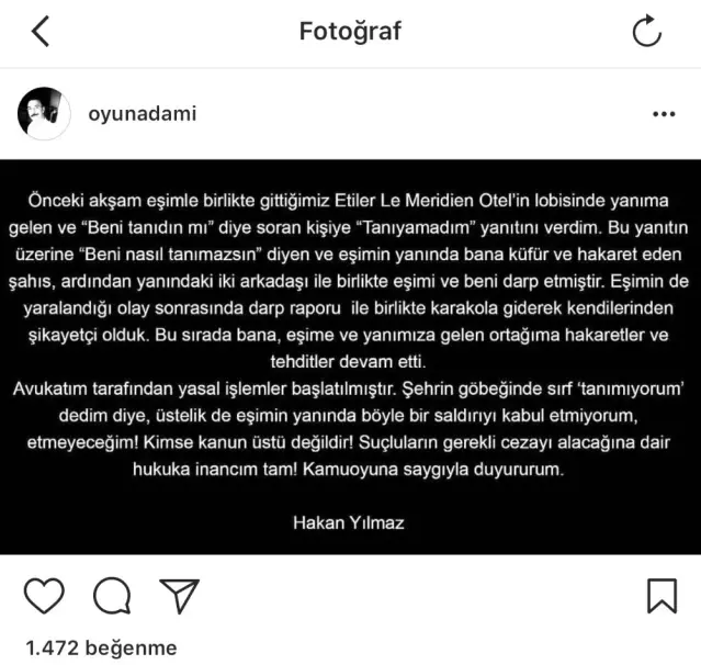 Ünlü Oyuncu Hakan Yılmaz ve Eşi Saldırıya Uğradı - Son Dakika Magazin