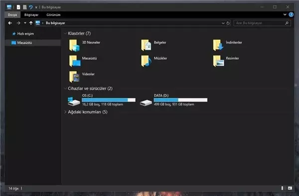 Windows 10'daki Karanlık Mod Nasıl Aktif Edilir? - Son Dakika