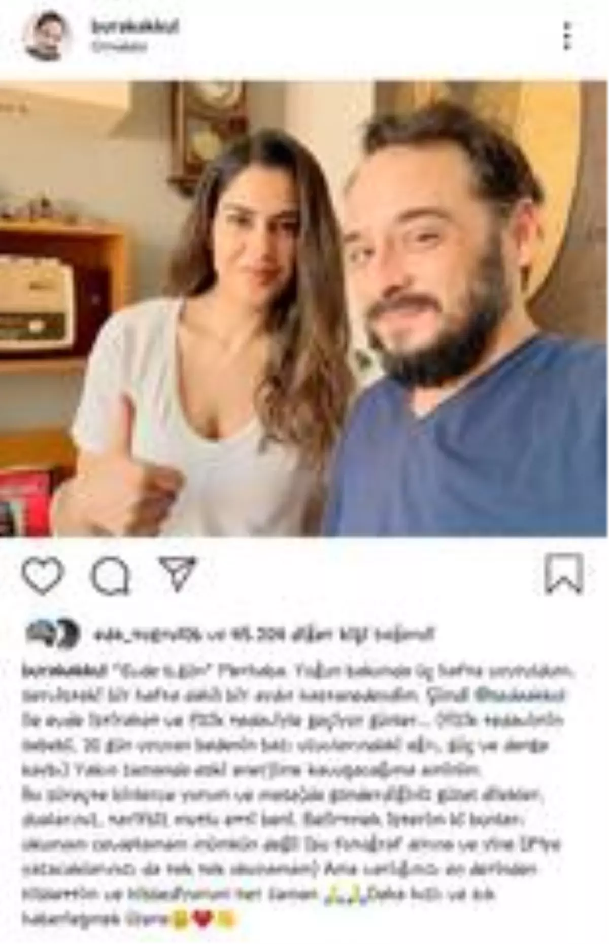 Korona virüsü yenen ünlü sunucu Burak Akkul son durumunu paylaştı - Son ...