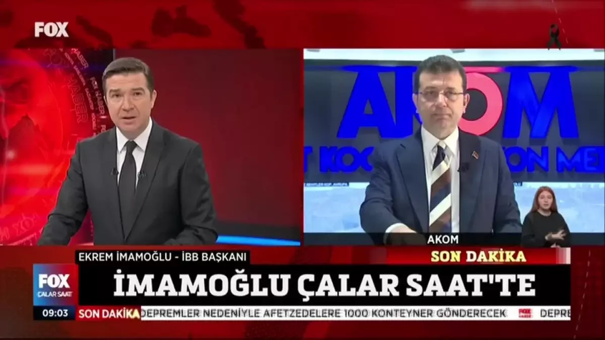 İmamoğlu: 'Akşamdan Sabaha 'Biz, 1 Yılda Bina Yapacağız.' Bırakın Bu ...