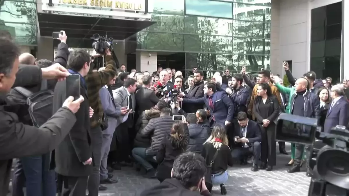 Muharrem İnce: 'Ben Dilekçemi Verdim, Adaylığım İçin. - Son Dakika