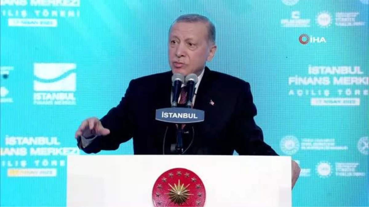 Cumhurbaşkanı Erdoğan: 'Göreve geldiğimizde bu bölge, çukur, çamur ...
