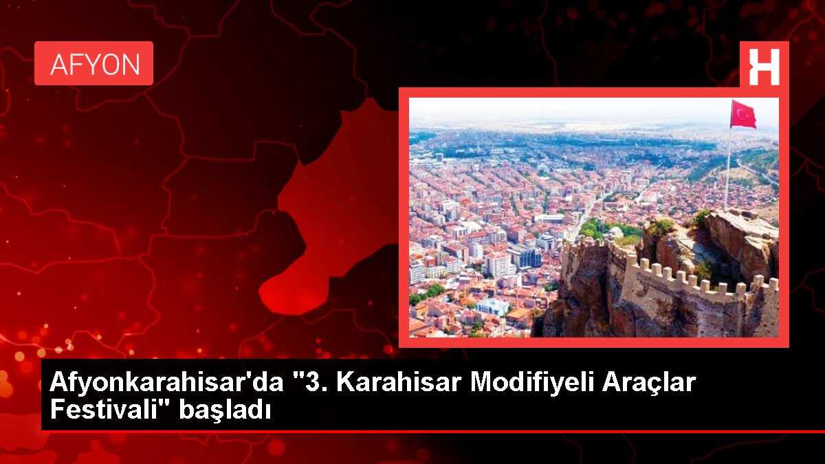 Modifiyeli araç tutkunları Afyonkarahisar'da buluştu - Haberler
