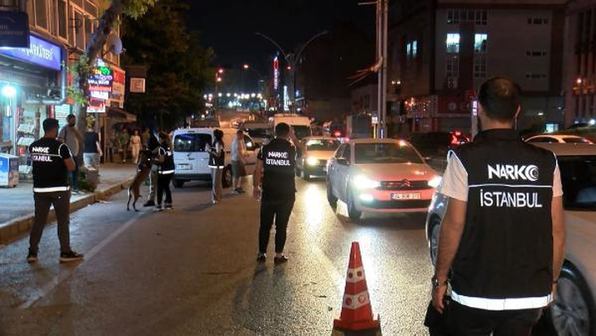 İstanbul'da NARVAS uyuşturucu uygulaması yapıldı - Son Dakika