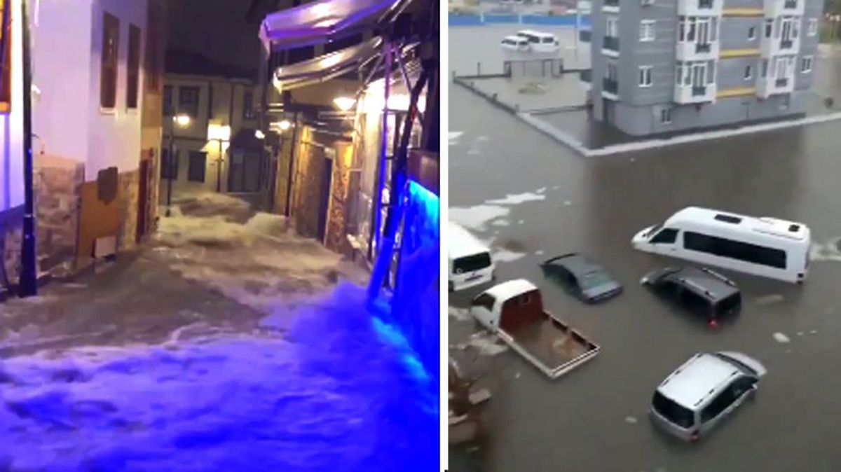 Selin esir aldığı Antalya'dan vahim görüntüler! Kaleiçi göle döndü ...