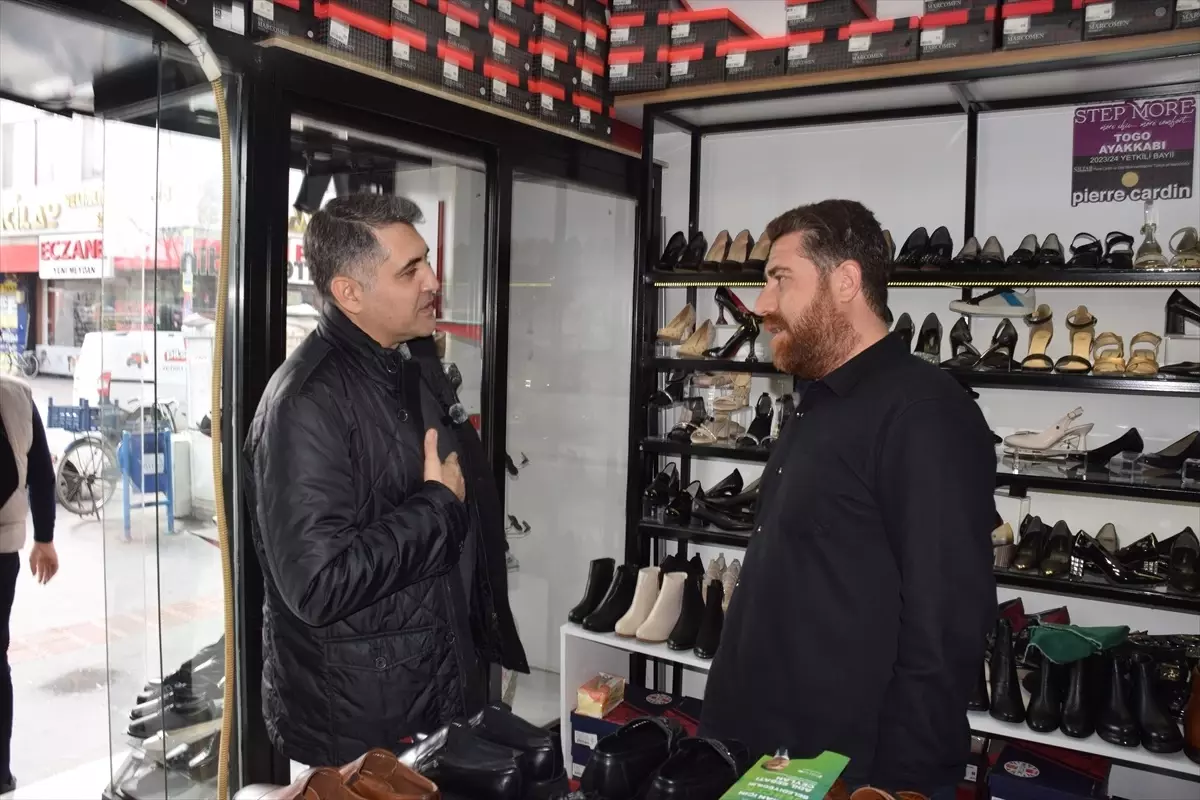 AK Parti Batman Belediye Başkan Adayı Adil Sebati Ceylan Esnafla ...