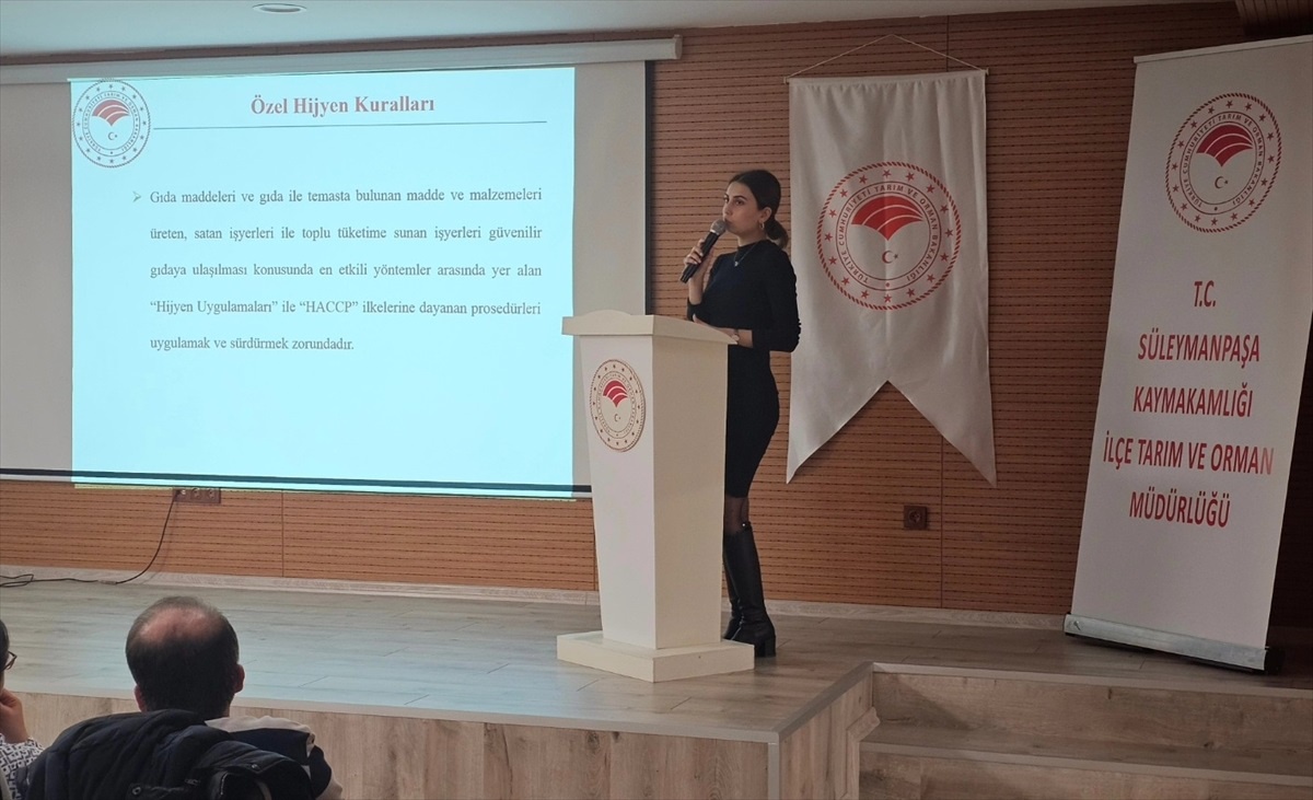 Tekirdağ'da Kantin ve Yemekhane Çalışanlarına Hijyen Eğitimi Verildi ...