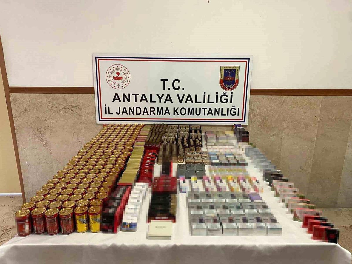 Manavgat'ta Kaçak Tütün Operasyonu - Son Dakika