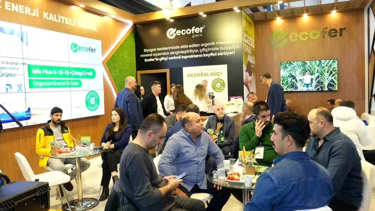 Ecofer Gübre, Growtech Fuarı'nda Gözde Oldu - Son Dakika