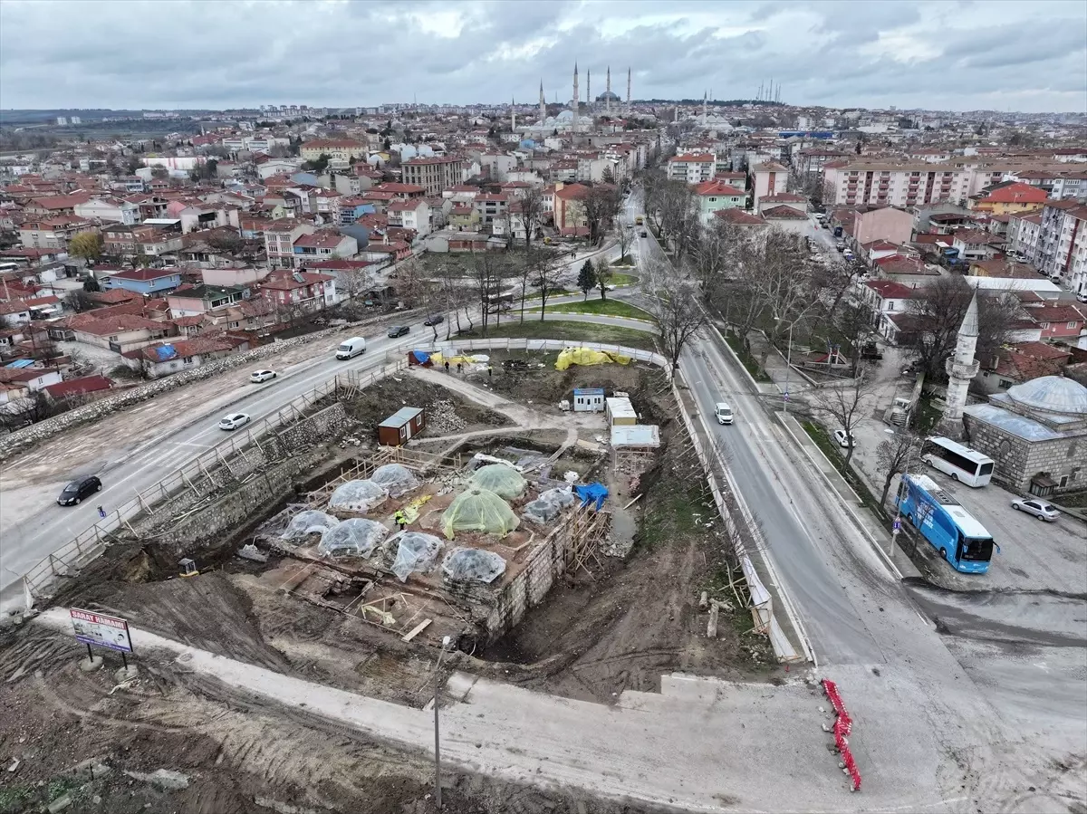 Edirne'de Gazi Mihal Hamamı Yenileniyor - Son Dakika