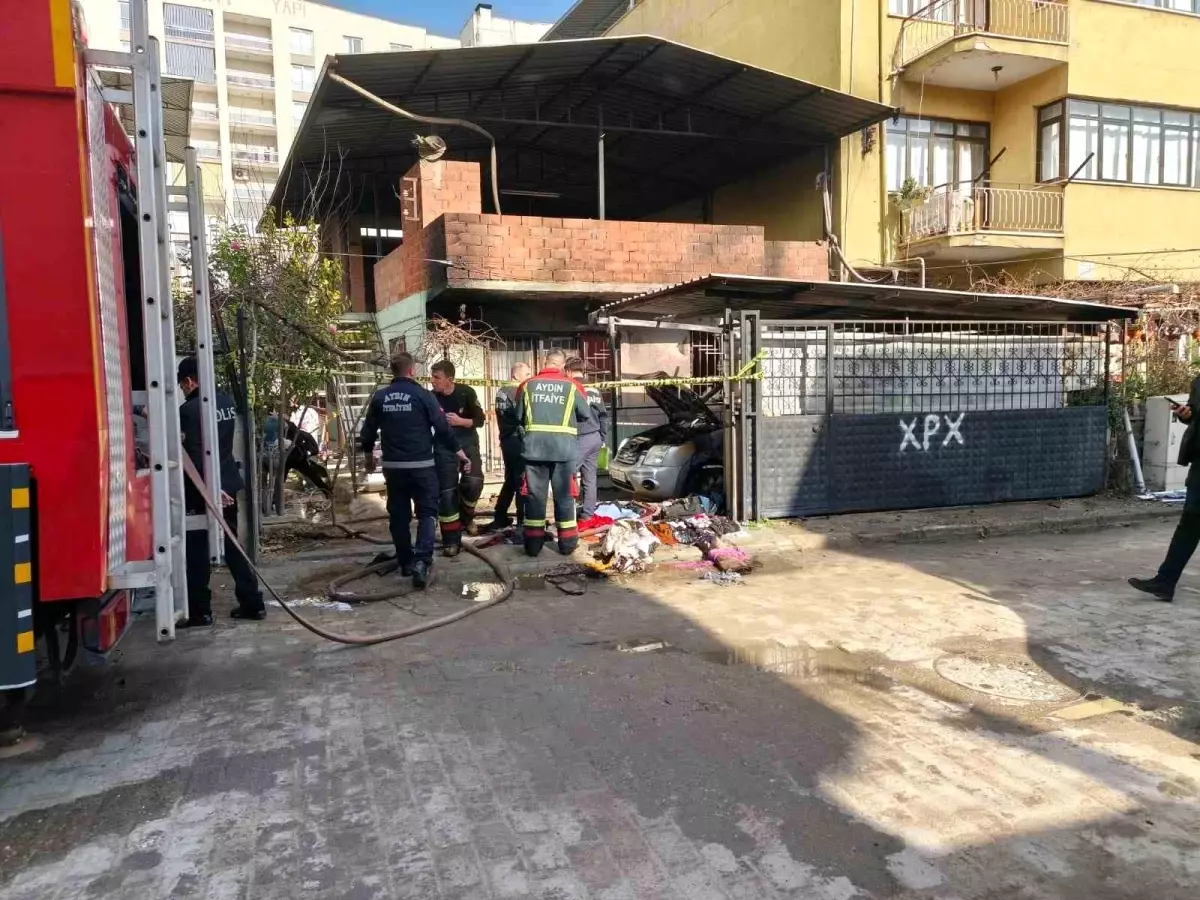 Aydın'da intihar ve yangın olayı - Son Dakika