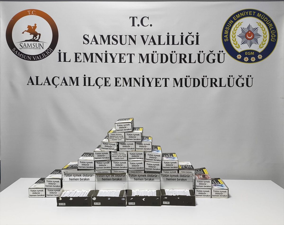 Samsun'da Sigara Kaçakçılığı Operasyonu - Son Dakika