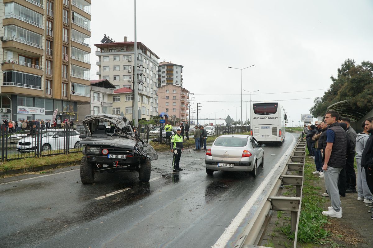 Rize'de Feci Kaza: 1 Ölü, 7 Yaralı - Son Dakika