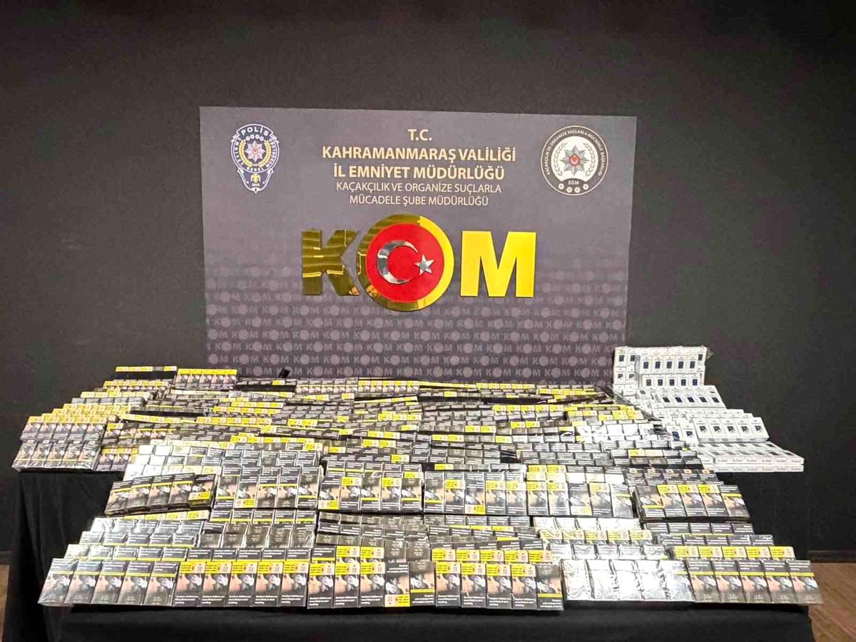 Kahramanmaraş'ta Kaçak Sigara Operasyonu - Son Dakika