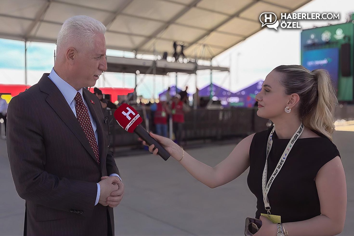 Sıfır Atık Festivali'nde Vali Davut Gül'den Haberler.com'a özel ...