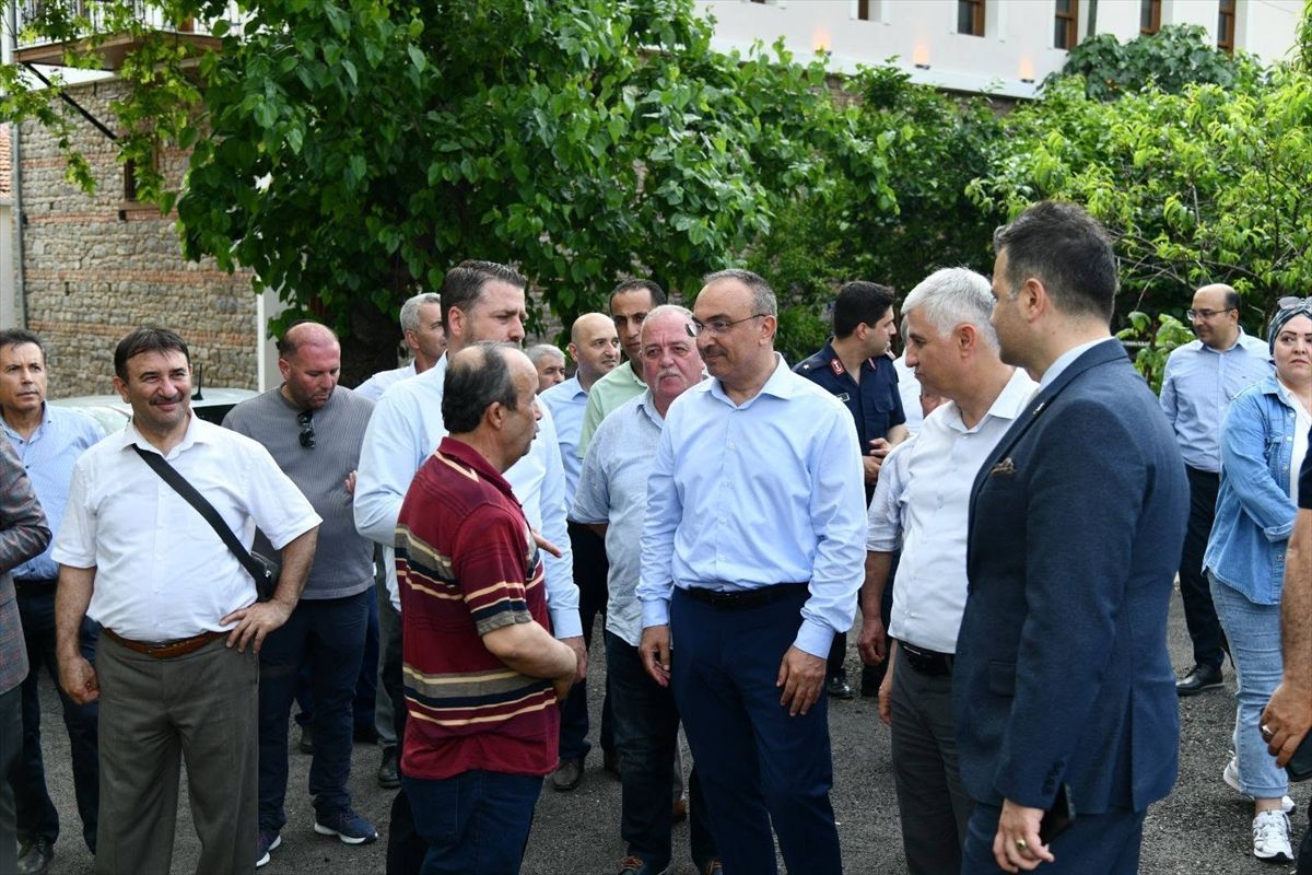 Vali Soytürk Uçmakdere'yi Ziyaret Etti - Son Dakika