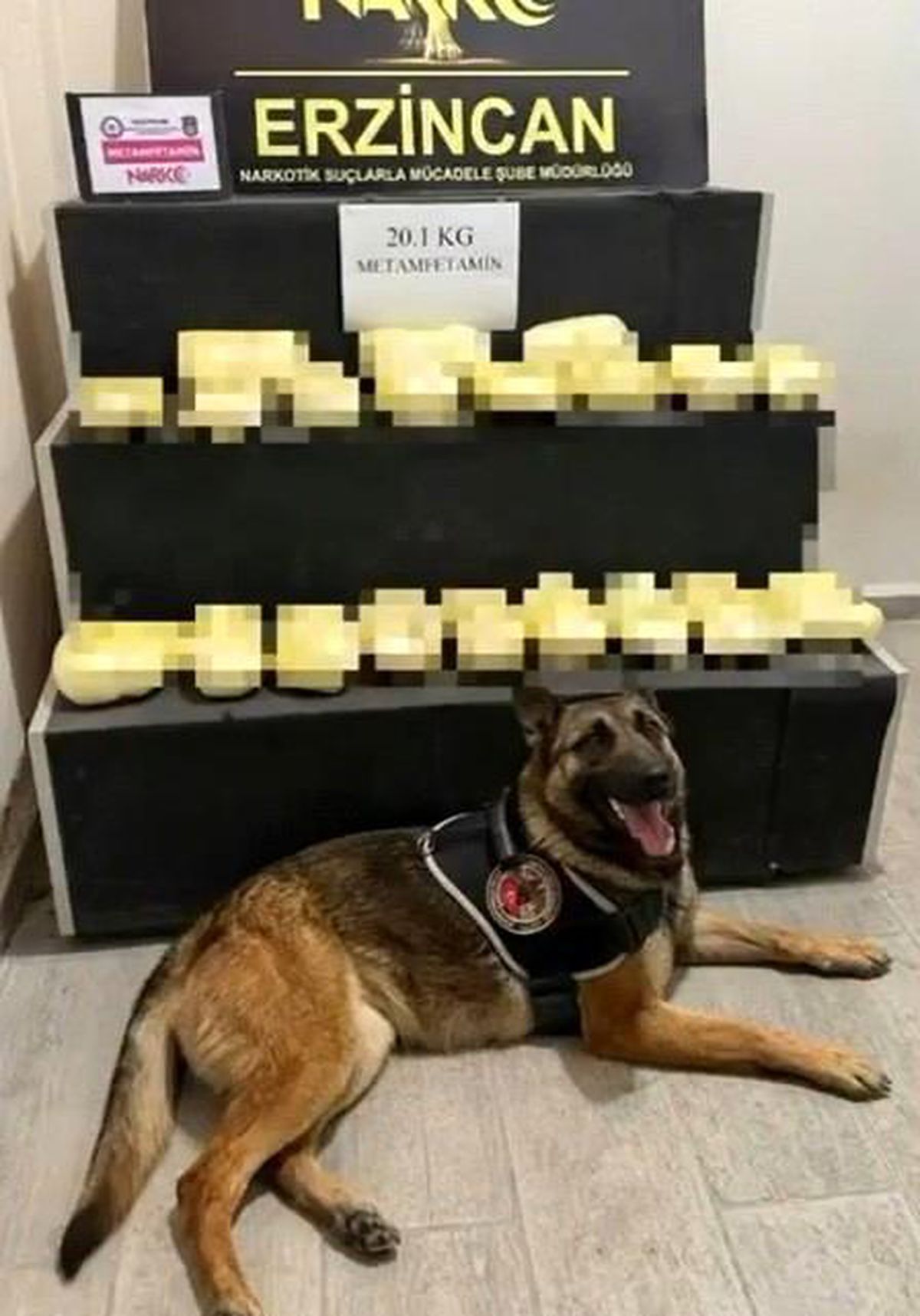 Erzincan'da 20 Kilogram Metamfetamin Ele Geçirildi - Son Dakika