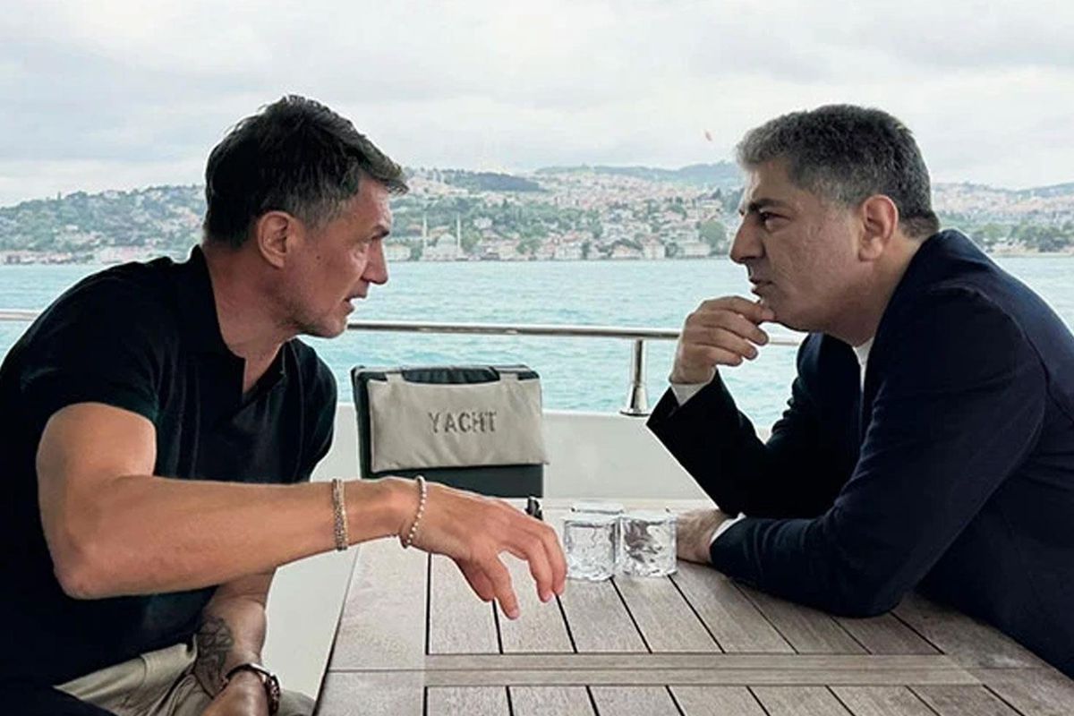 Seçimden önce neler olmuş neler! Hakan Safi ile Paolo Maldini arasında ...