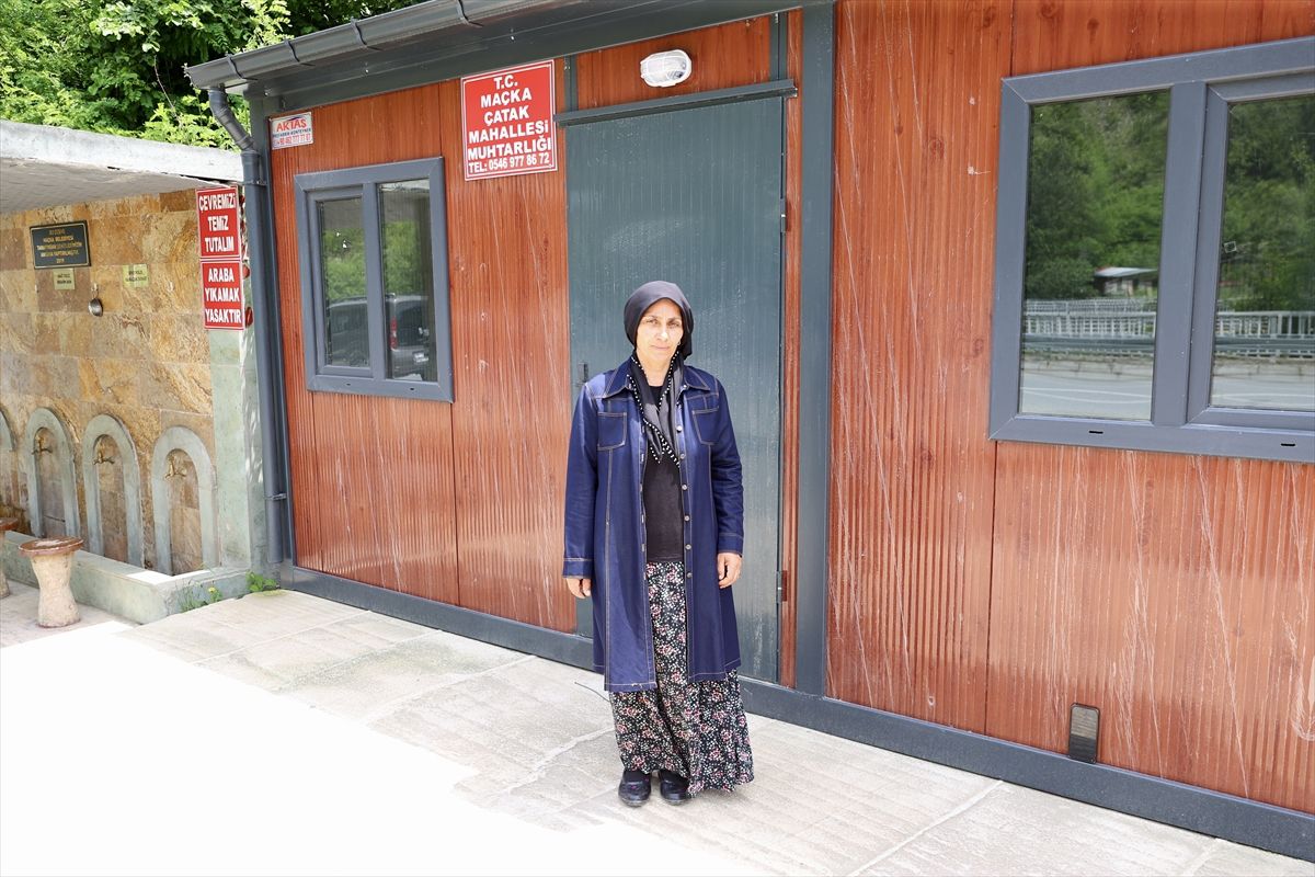 Maçka'da Kadın Muhtar Seçildi - Son Dakika