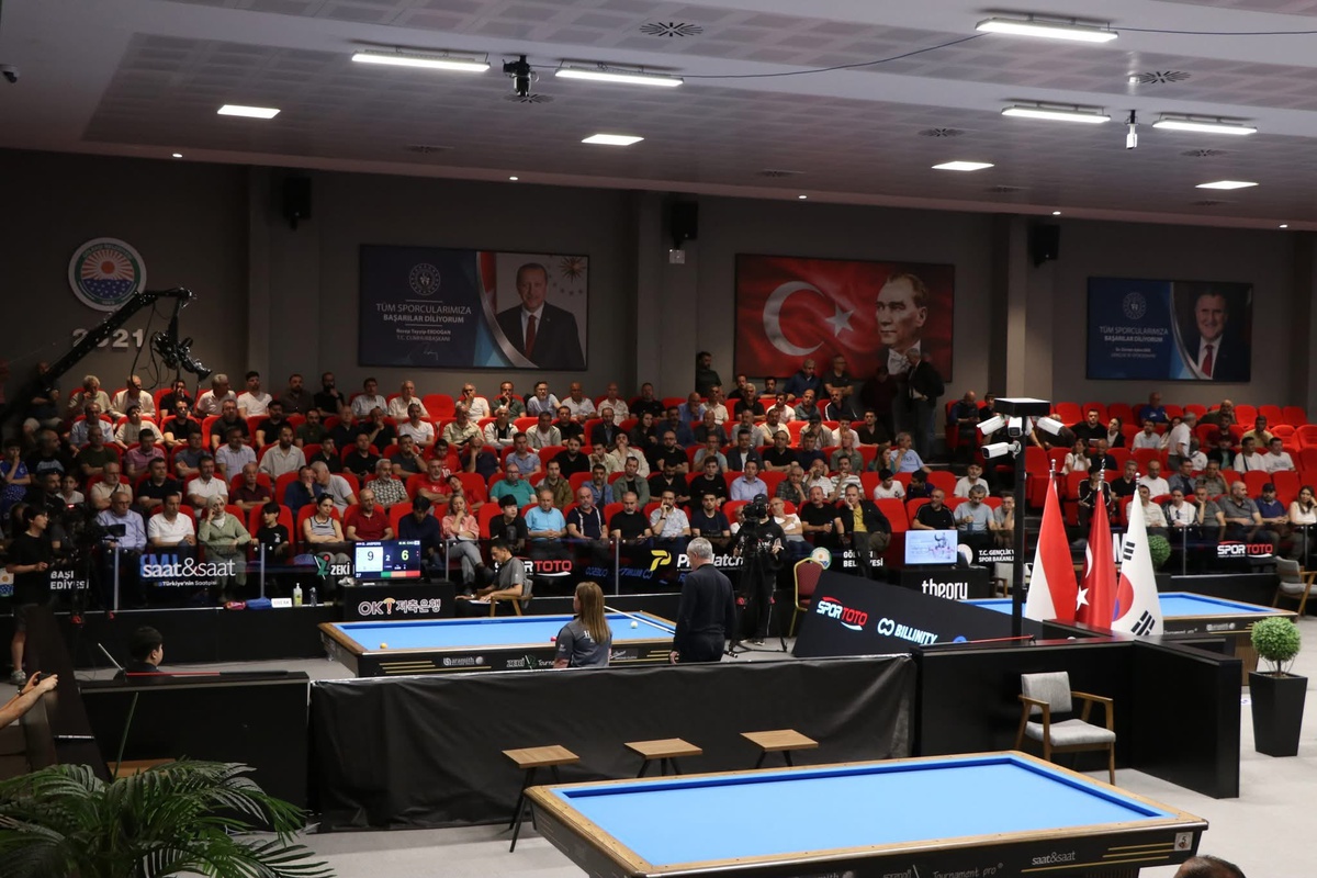 3 Bant Bilardo Dünya Kupası'nda Şampiyon Myung Woo Cho - Son Dakika