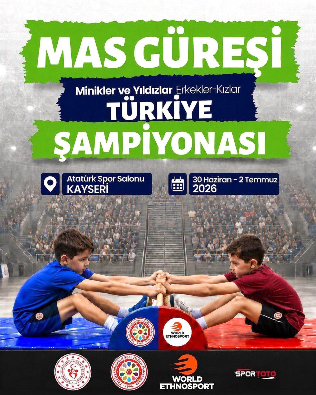 Kayseri'de Mas Güreşi Şampiyonası Heyecanı - Son Dakika