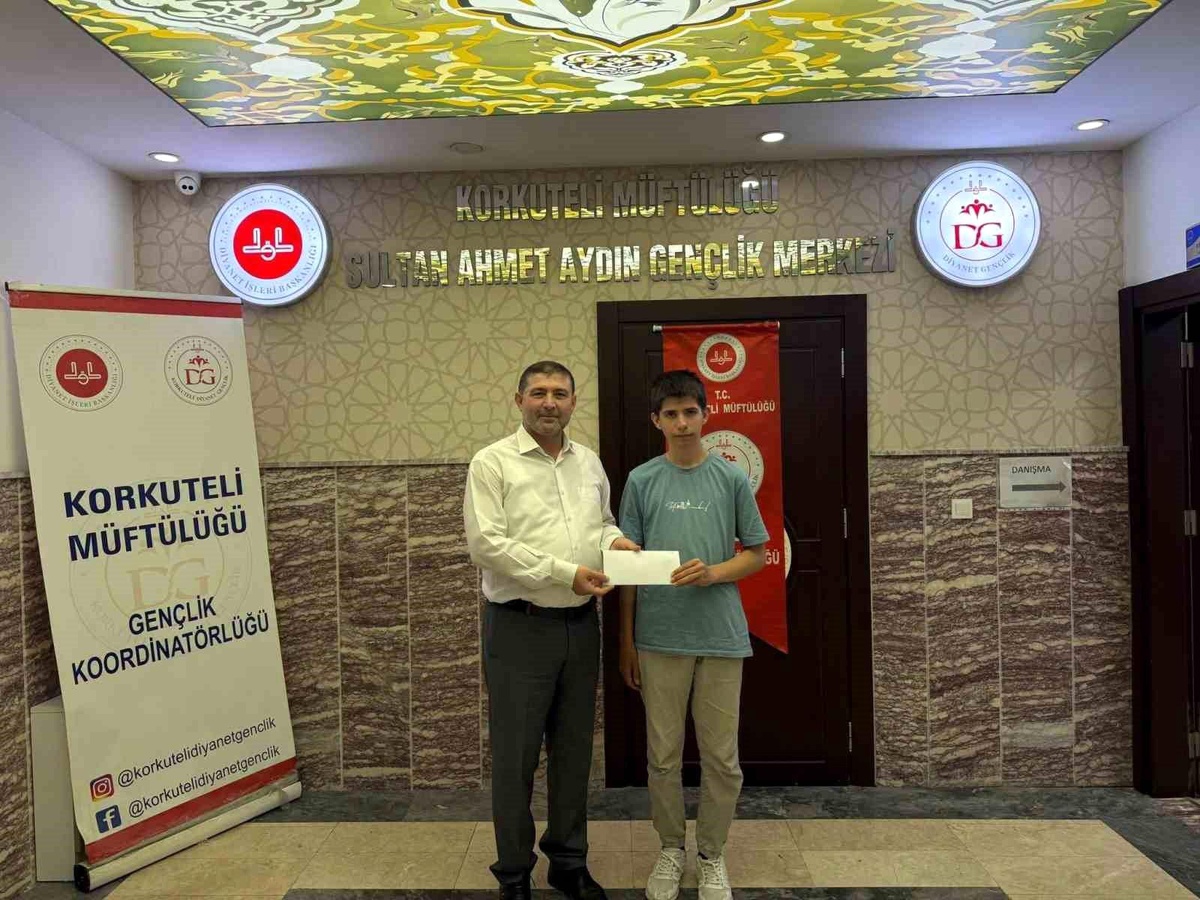 Korkutelili Öğrenciden Umre Ödüllü Yarışmada Birincilik - Son Dakika