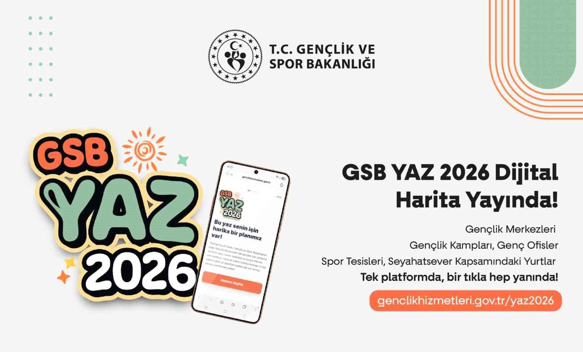 GSB YAZ 2026 Dijital Harita Tanıtıldı - Son Dakika